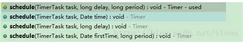 Java中timer定时器的使用和启动timertask启动 Csdn博客