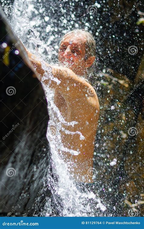 Taking A Shower In The Waterfall At Hipolito Milsap Blog
