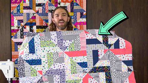 Jelly Roll Strip Mirage Quilt Tutorial Diy Joy