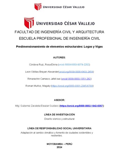 Cargas Muertas Y Cargas Vivas Facultad De IngenierÍa Civil Y