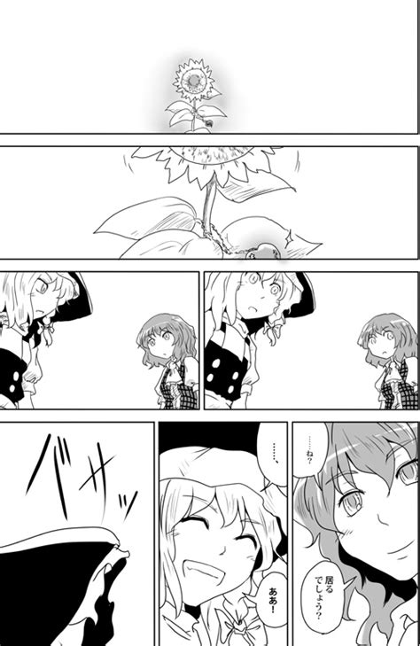 Kirisame Marisa And Kazami Yuuka Touhou Drawn By Yokochou Danbooru