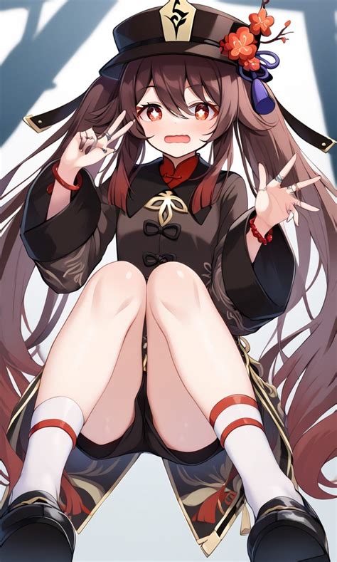 Hu Tao 胡桃 Genshin Impact 原神インパクト V10 Image Created By Nokohiro Tensorart