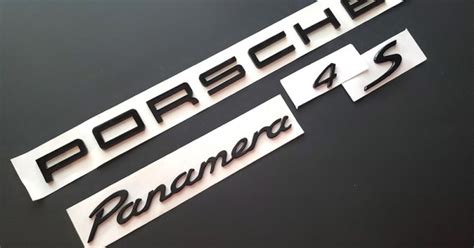 Porsche Panamera 4s Emblem Nameplate 10 Off