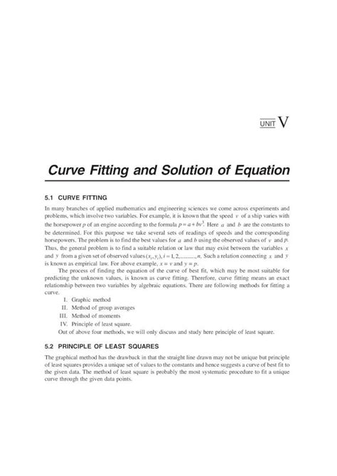 Pdf Curve Fitting And Solution Of Equation New · Pdf Filecurve Fitting And Solution Of