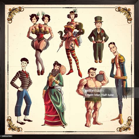 Circus Show Set High Res Vector Graphic Getty Images