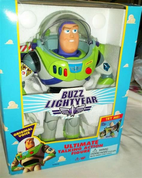 Toy Story Buzz Lightyear Ultimate Talking Action Figure New Sealed N