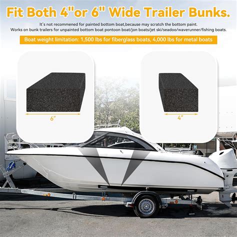 Boat Trailer Bunk Slide Pads And Glide Bunk Enders Bahrain Ubuy