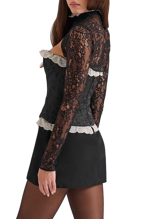 House Of Cb Perdita Corset Top And Bolero Set Nordstrom