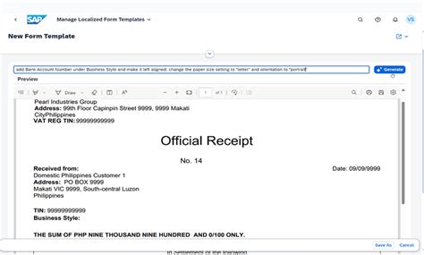 Sap S4hana Cloud Public Edition Form Extension In Localization As A Self Service