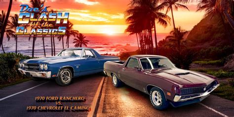 Gears Magazine 1970 Ford Ranchero Vs 1970 Chevrolet El Camino