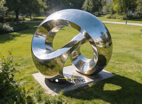 Endless Orb Colossal Sculpture Art Metal Sculpture
