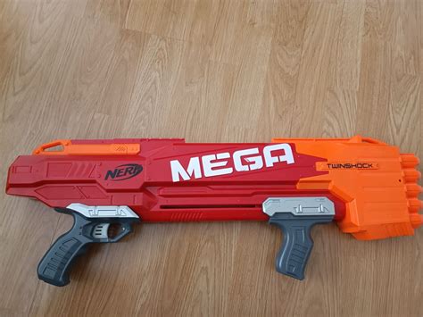Nerf N Strike Mega Twinshock Blaster гр Бургас Изгрев • Olx Bg