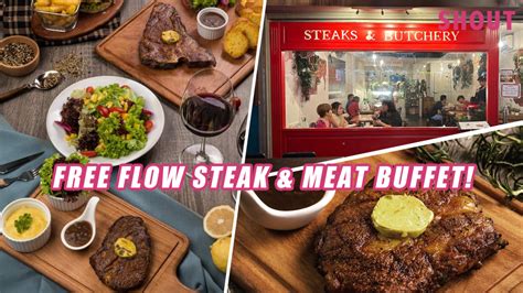 Unlimited Steak Buffet With Free Flow Striploin Flank Beef Shabu