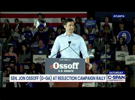 Campaign 2026 Sen Jon Ossoff Holds Rally In Georgia Cspan February