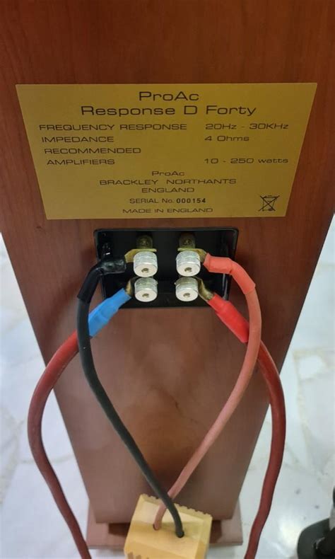 Proac Response D40r Ribbon Tweeter Audio Other Audio Equipment On Carousell