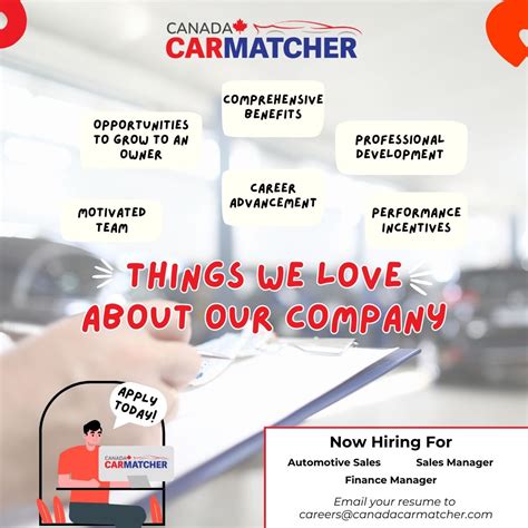 Hiring Careergrowth Salesjobs Automotiveindustry Joinourteam Canadacarmatcher Carmatcher