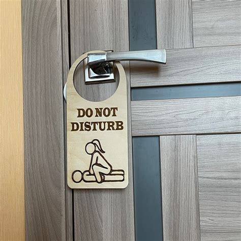 Dont Disturb Hanger Adults Wooden Door Hanger Sex Porn Etsy