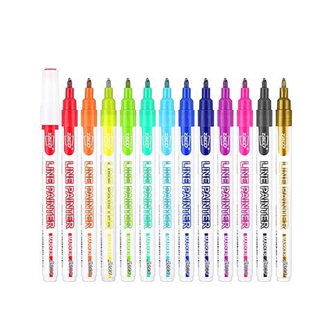 12pcs Lot Retractable Highlighter Pen Refillable F Vicedeal
