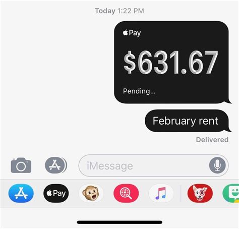 Til When You Send Money Via Apple Pay Cash Then Type A Text It Colors