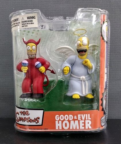 Good And Evil Homer The Simpsons Mcfarlane Toys 2007 Unopened Ebay