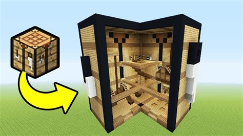 Crafting Table House Minecraft Minecraft Table Crafting Content Realtime