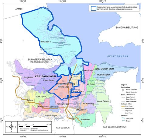 Map Delineation Of Accessibility For Planning Special Economic Zones Tanjung Api Api South