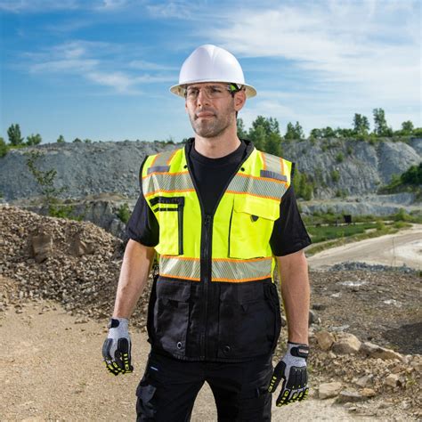 Construction Vest High Visibility Safety Vests — Safety Vests And More