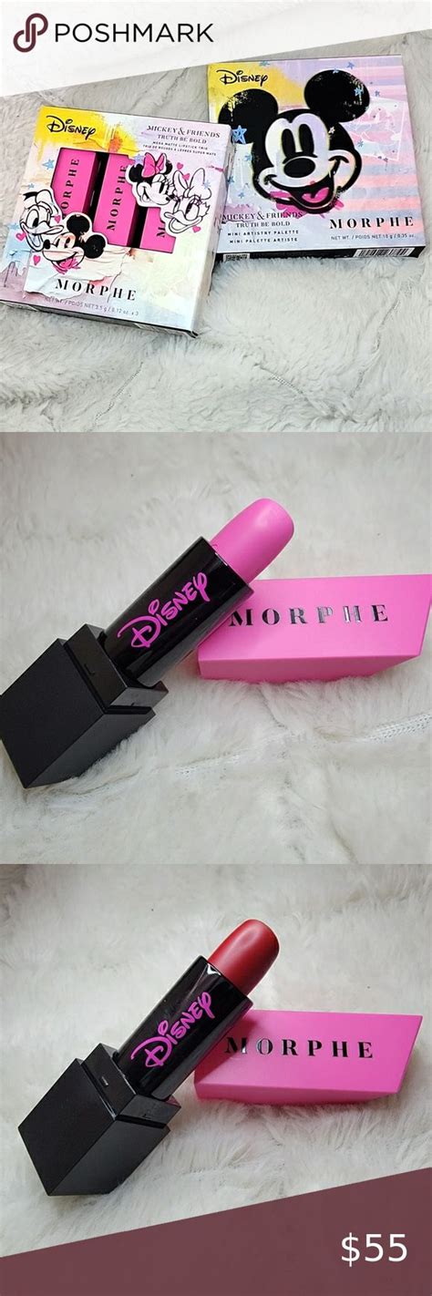 💥discontinued Limited Edition💥morphe Mickey And Friends Lipstick Trio