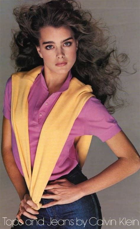 Brooke Shields Calvin Klein