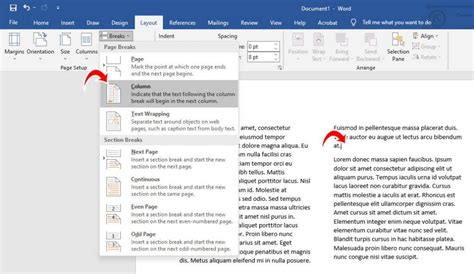 How To Create Columns In Word Techozu