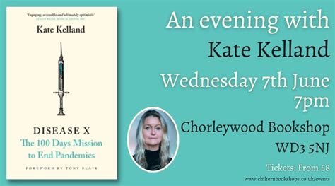 Kate Kelland On Linkedin An Evening With Kate Kelland Chiltern Bookshops