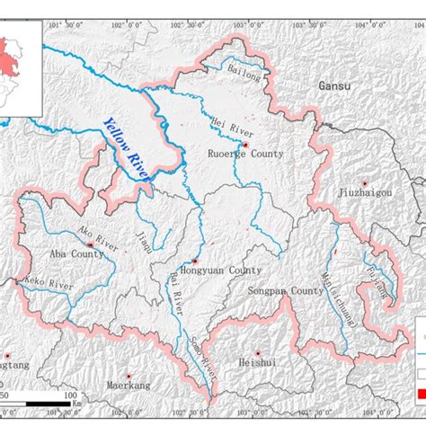 Figure Urban Ecosystem Distribution In The Study Area Download