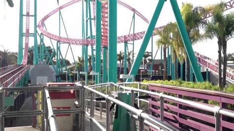 Scary Rides Xcelerator Launch A 85 Mile Hr Roller Coaster Zoom Youtube
