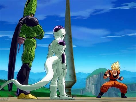 Goku Vs Cell And Frieza