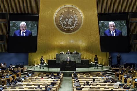 Full Text Of Mahmoud Abbass Un General Assembly Speech The Times Of