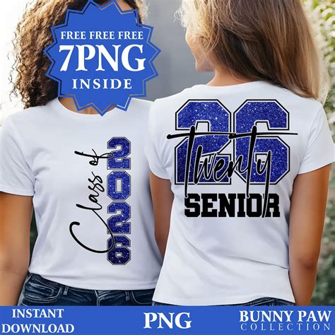 Class Of 2026 Senior 2026 Graduation Png Senior 2026 Shirt Senior Mom Svg Digital File