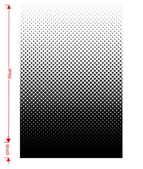 Help On Creating Vertical Gradient Dot Patterns For Window