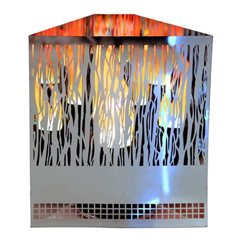 Luxa Red Led Firebox Dewaldens Garden Centre