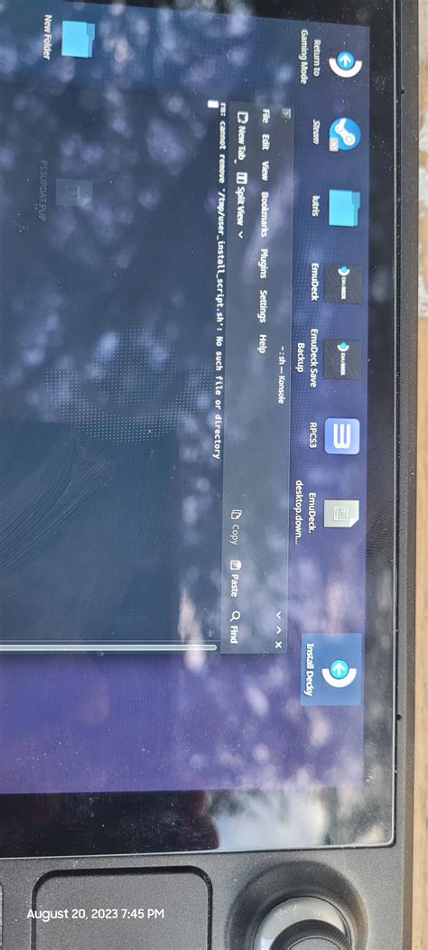 Trying To Install Decky Saw A Few Tutorials But Cant Seem To Find This Issue Hope Someone Can