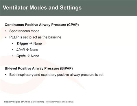 Module 27 Ventilation Modes And Settings Pptx