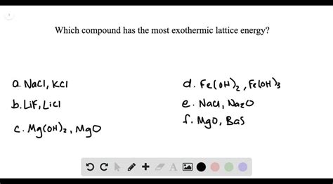 Solvedwhich Compound In Each Of The Following Pairs Of Ionic