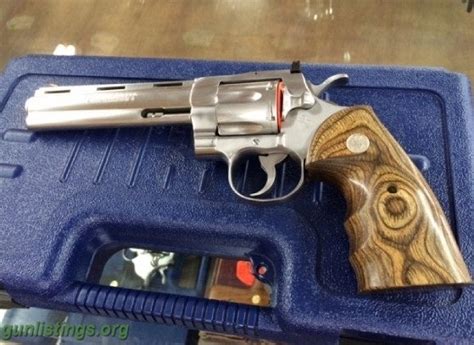 Pistols Colt Python Elite Rare Revolver W Matching Box