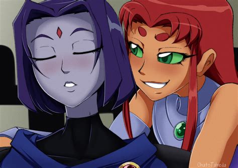 Teen Titans Raven And Starfire By Okatok0 On Newgrounds