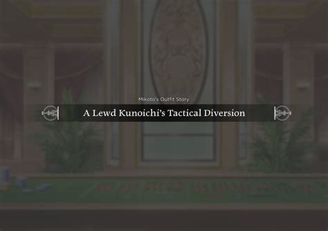 A Lewd Kunoichis Tactical Diversion Comic Porn Hd Porn Comics