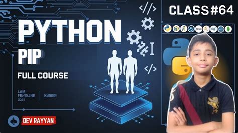 Python Pip Python Tutorial Lesson 64 Youtube