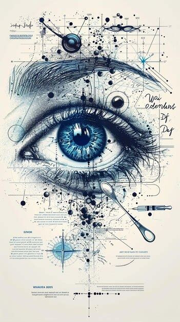 Minimalistic Poster For World Ophthalmology Day Healthcare Eye Exam