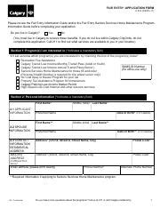 Fair Entry Application Form Apply For Calgary Benefits And Course Hero