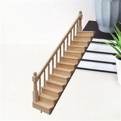 Escalera De En Miniatura 1 12 Modelo De De Decoración Diy Con