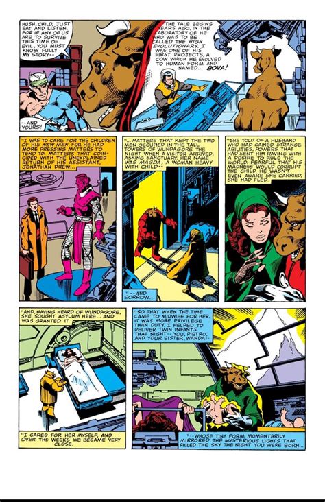 John Byrne And Chthon Were Kind Enough To Show Wanda Maximoffs The