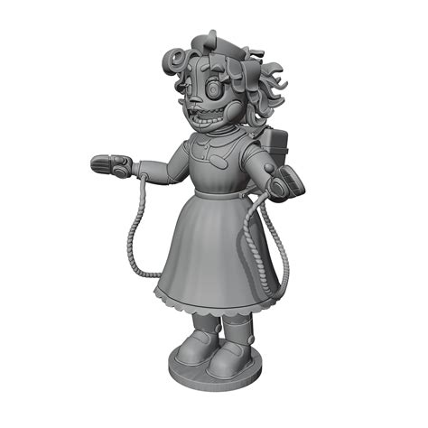 🤖 Nurse Dollie・ Stl File For 3d Printing・cults